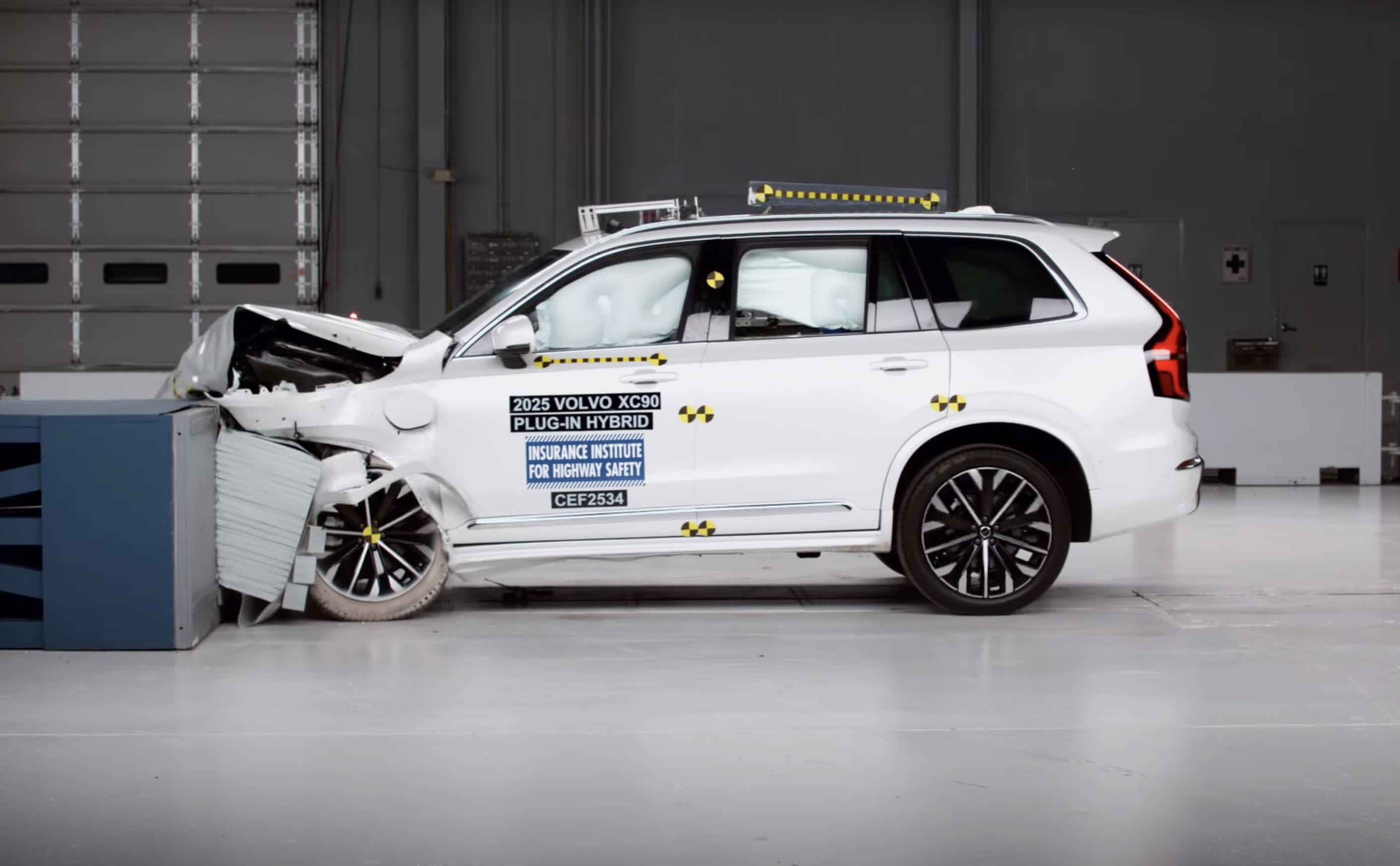 Volvo And Tesla Shine In Latest IIHS Crash Tests - Autoblog