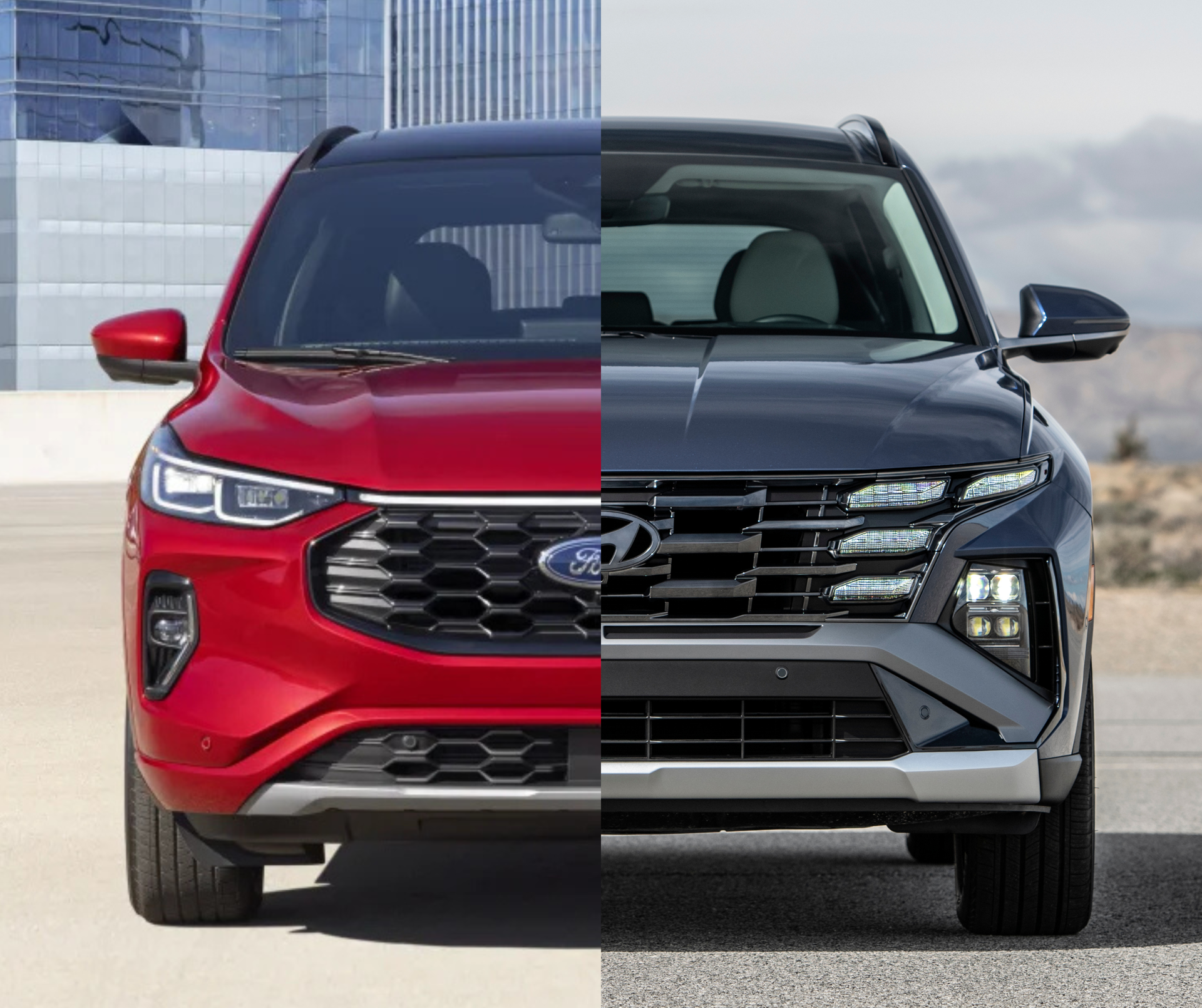 2025 Ford Escape vs Hyundai Tucson: 5 Major Differences - Autoblog