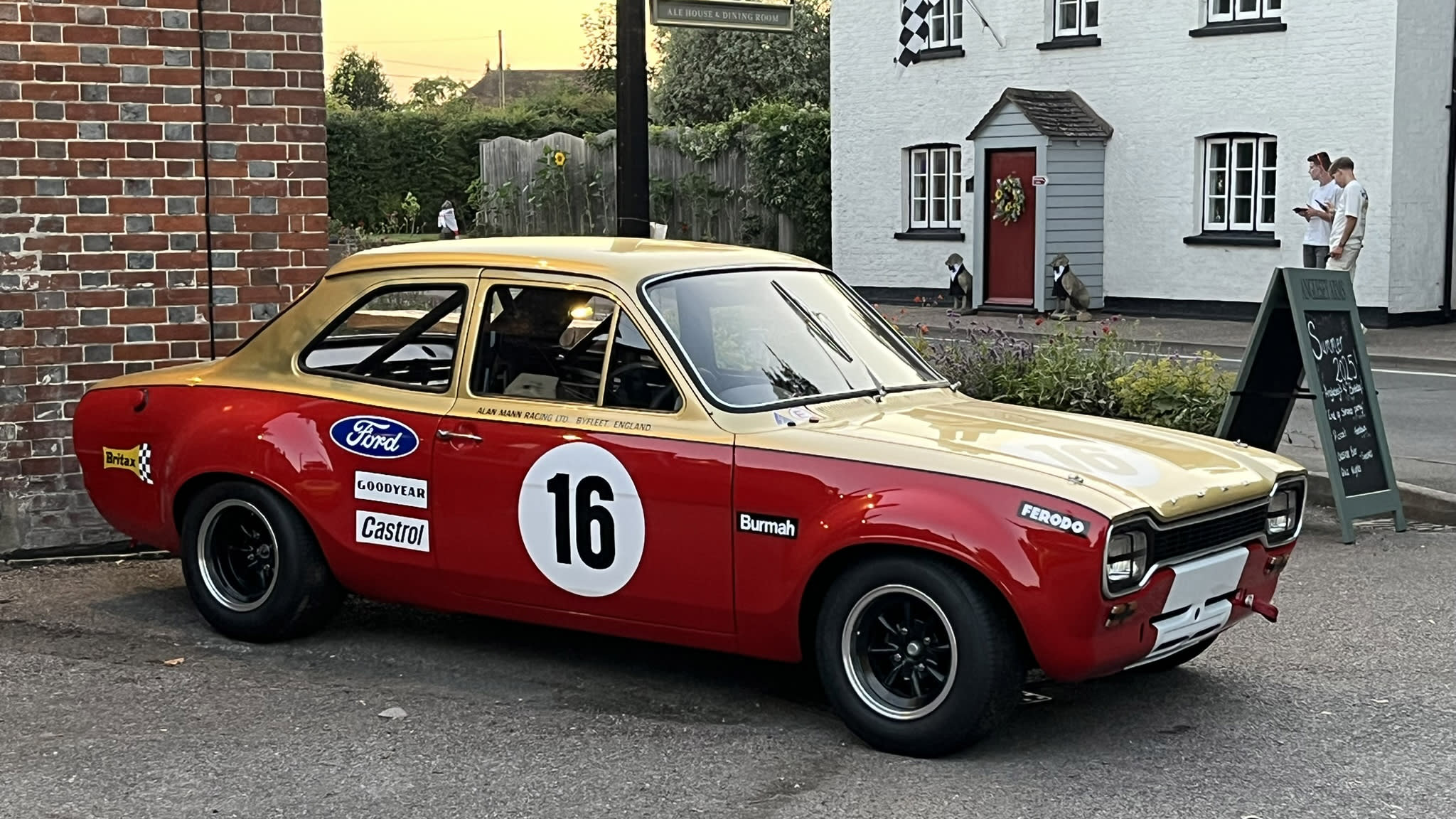 Boreham Motorworks Alan Mann 68 Edition Ford Escorts appear at Goodwood ...