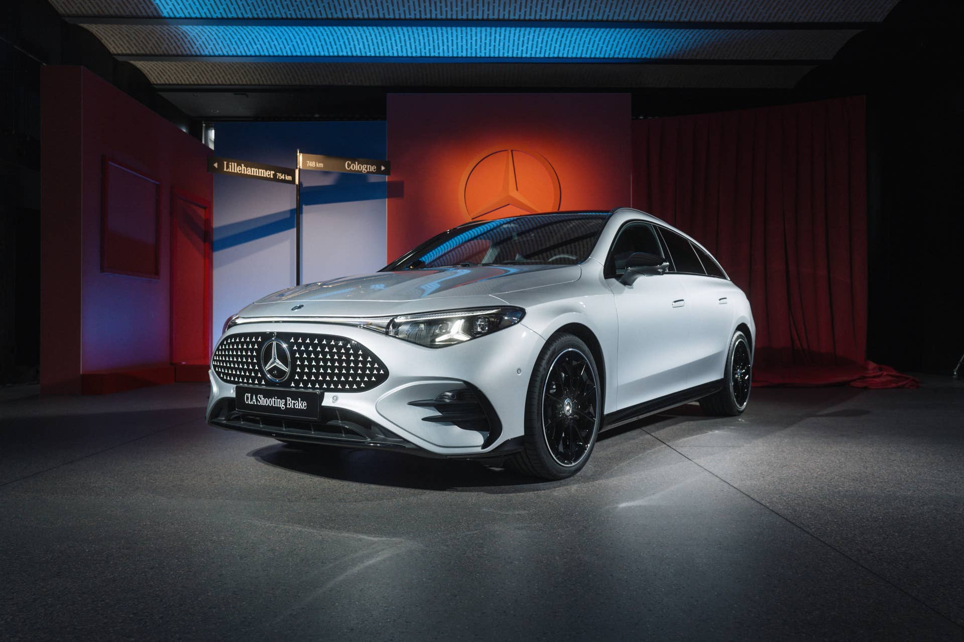 New Mercedes CLA Shooting Brake Arrives With Starry Roof And Impressive ...