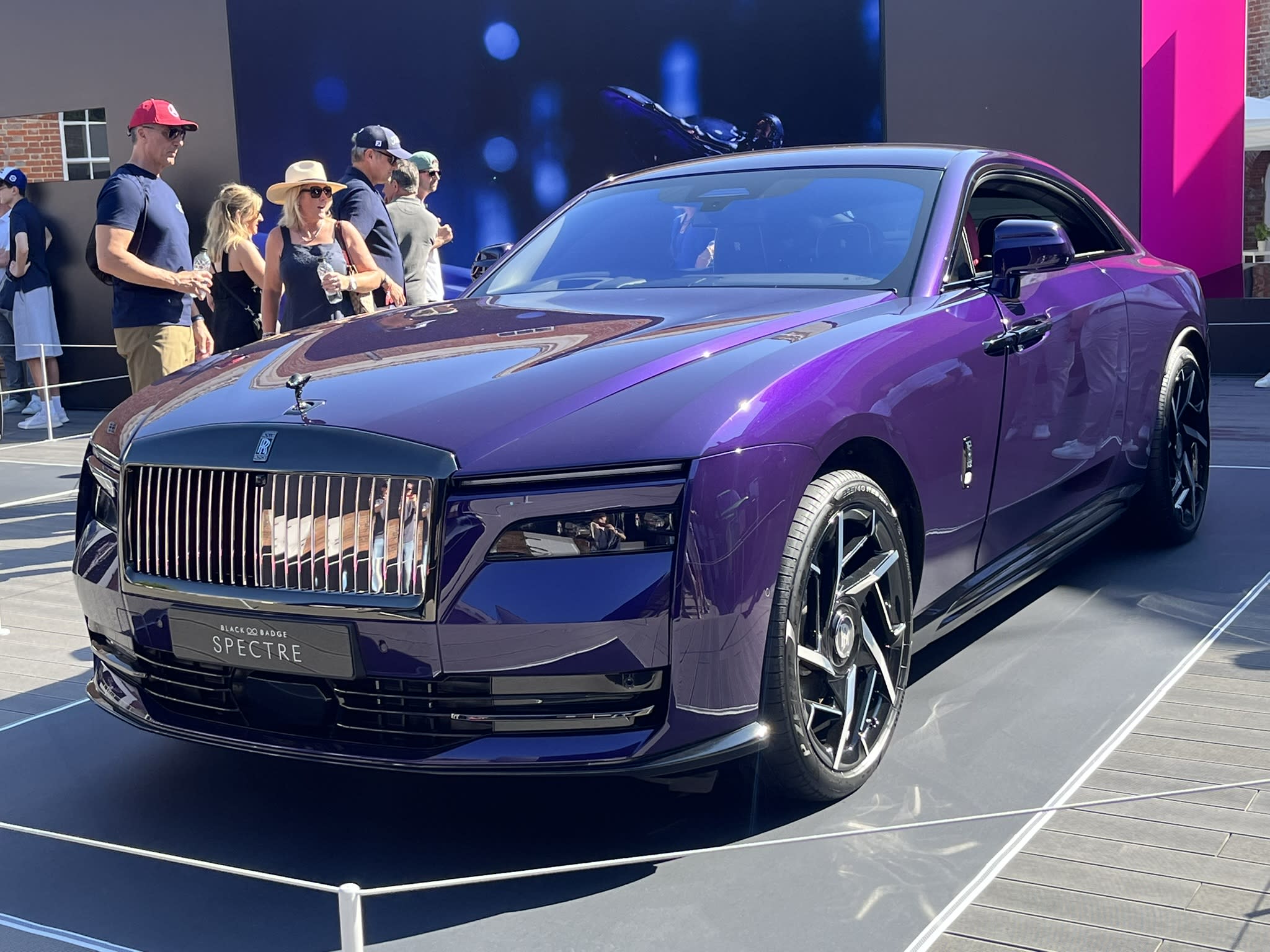 The Most Powerful Rolls-Royce Ever Went Purple at Goodwood - Autoblog