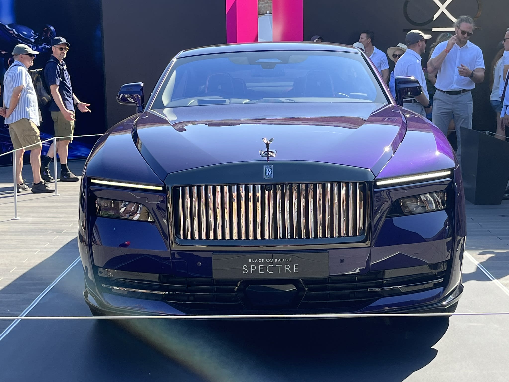 The Most Powerful Rolls-Royce Ever Went Purple at Goodwood - Autoblog