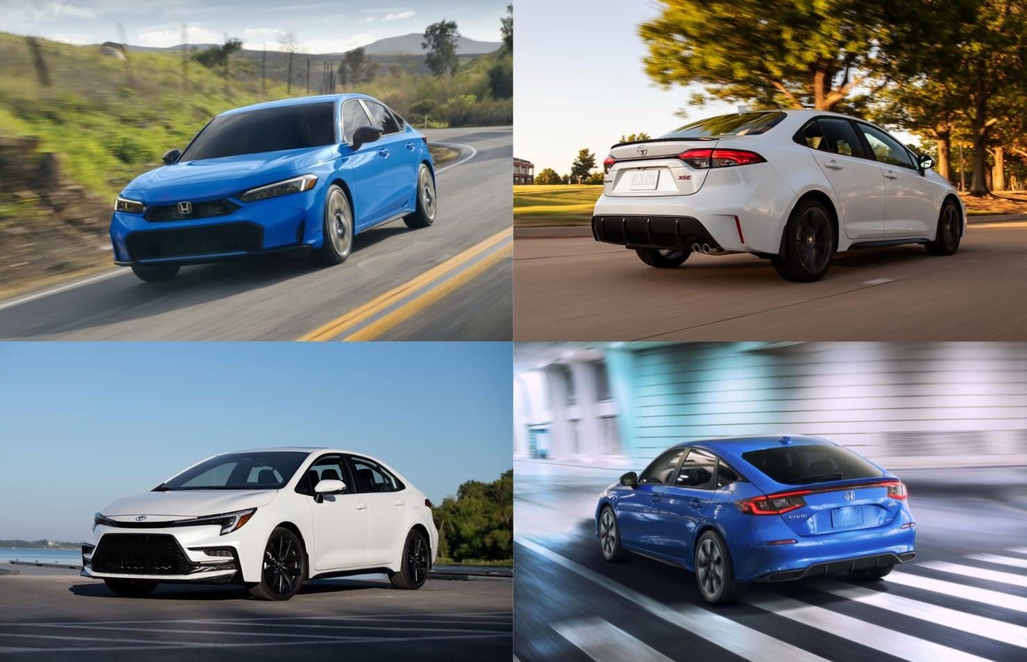 The Honda Civic and Toyota Corolla are Bitter Rivals. Which One is ...