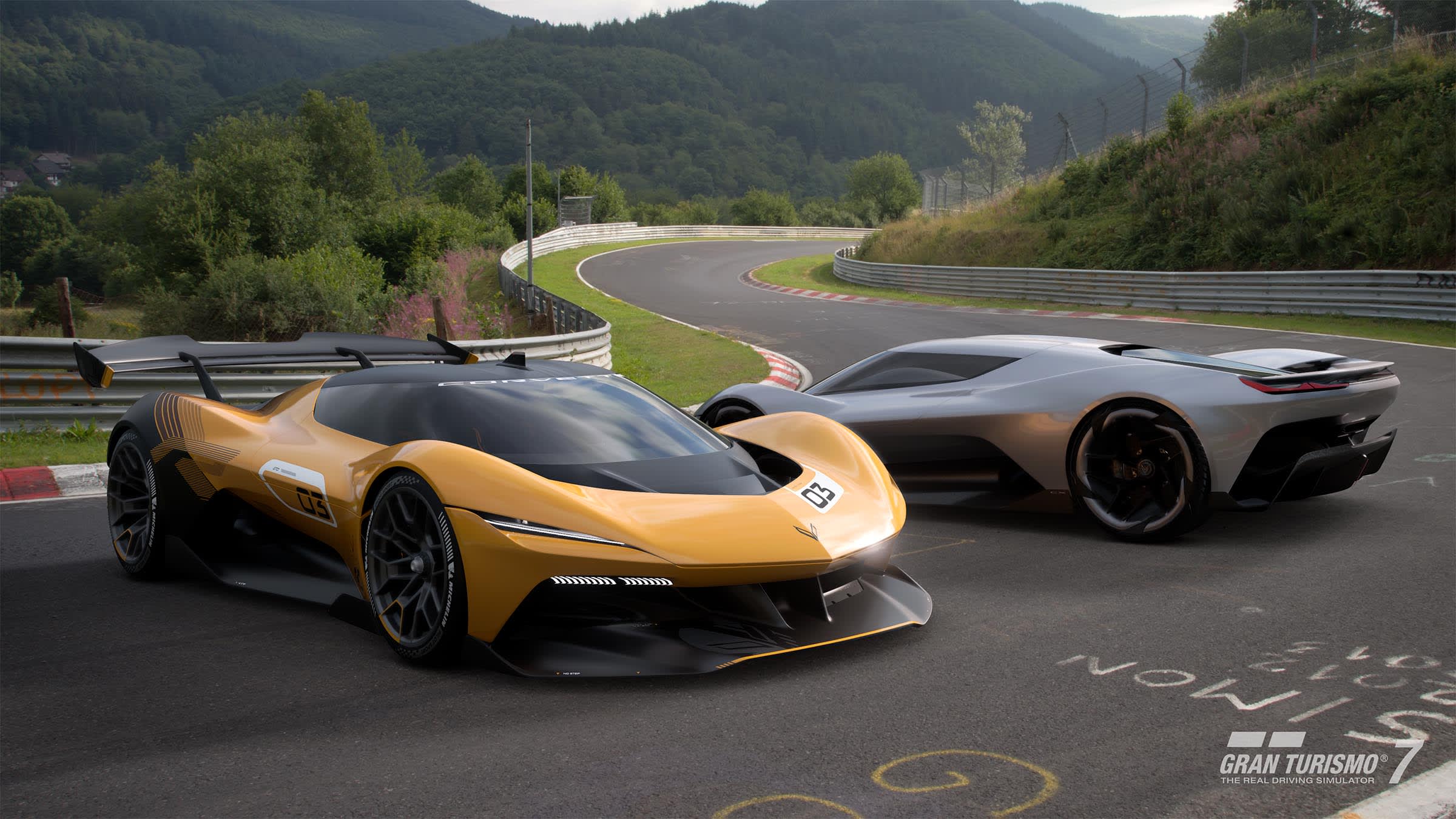 CX and CX.R Gran Turismo Vision Concepts Offer Glimpse of Corvette’s High-Performance Future ...