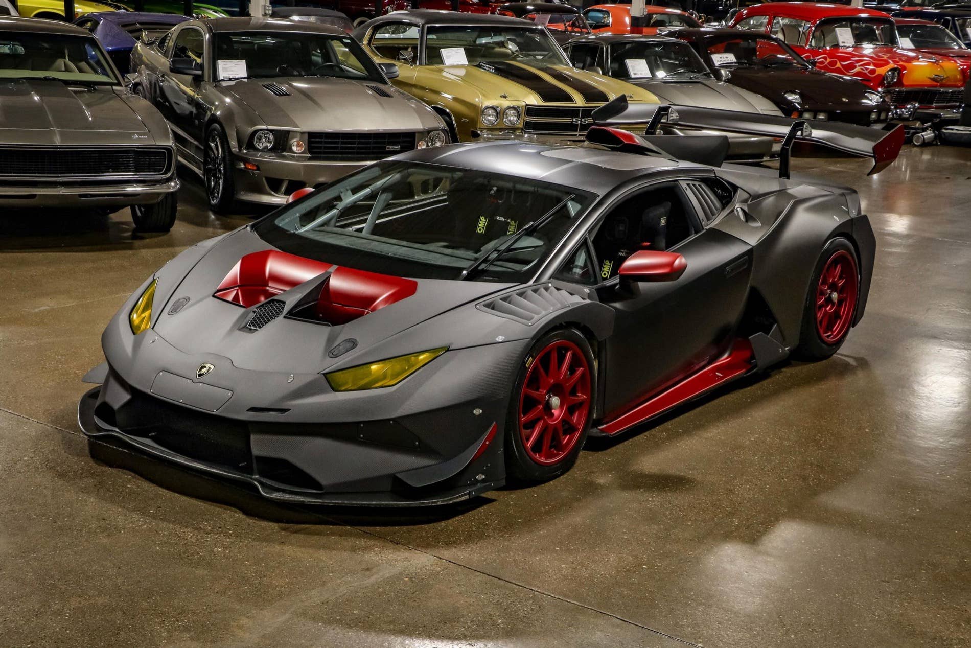 A Michigan dealer is selling a Lamborghini Huracán Super Trofeo titled ...