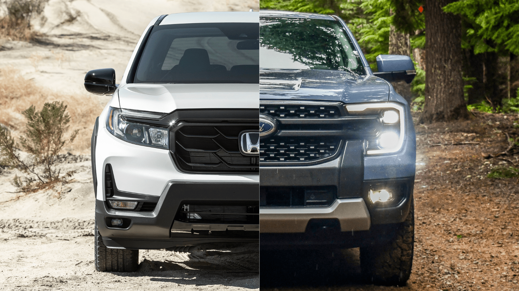2025 Honda Ridgeline TrailSport vs. 2025 Ford Ranger Lariat 4x4: Which ...