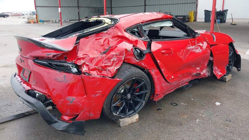 Someone Took A Toyota Supra Final Edition On Its Final Ride Already ...