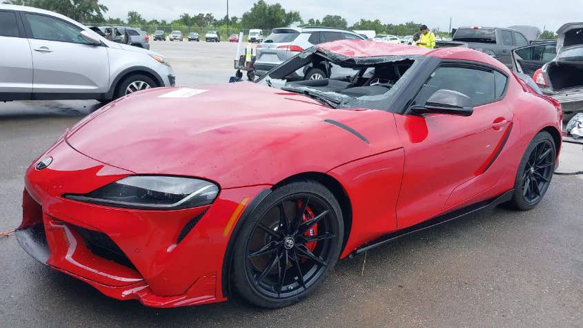 Someone Took A Toyota Supra Final Edition On Its Final Ride Already ...