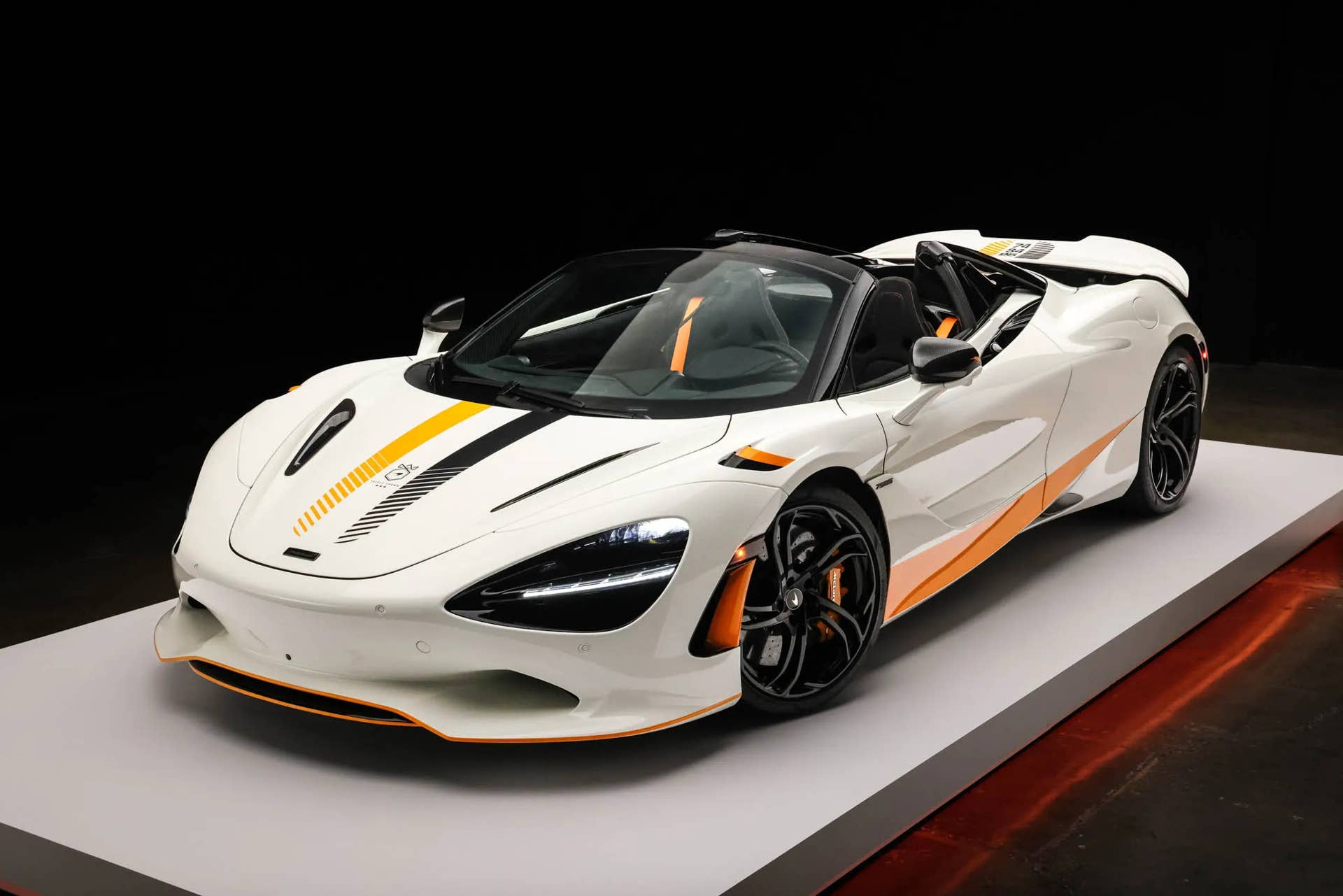 Ultra-Rare 2024 McLaren 750S Spider Triple Crown For Sale with 3,400 ...