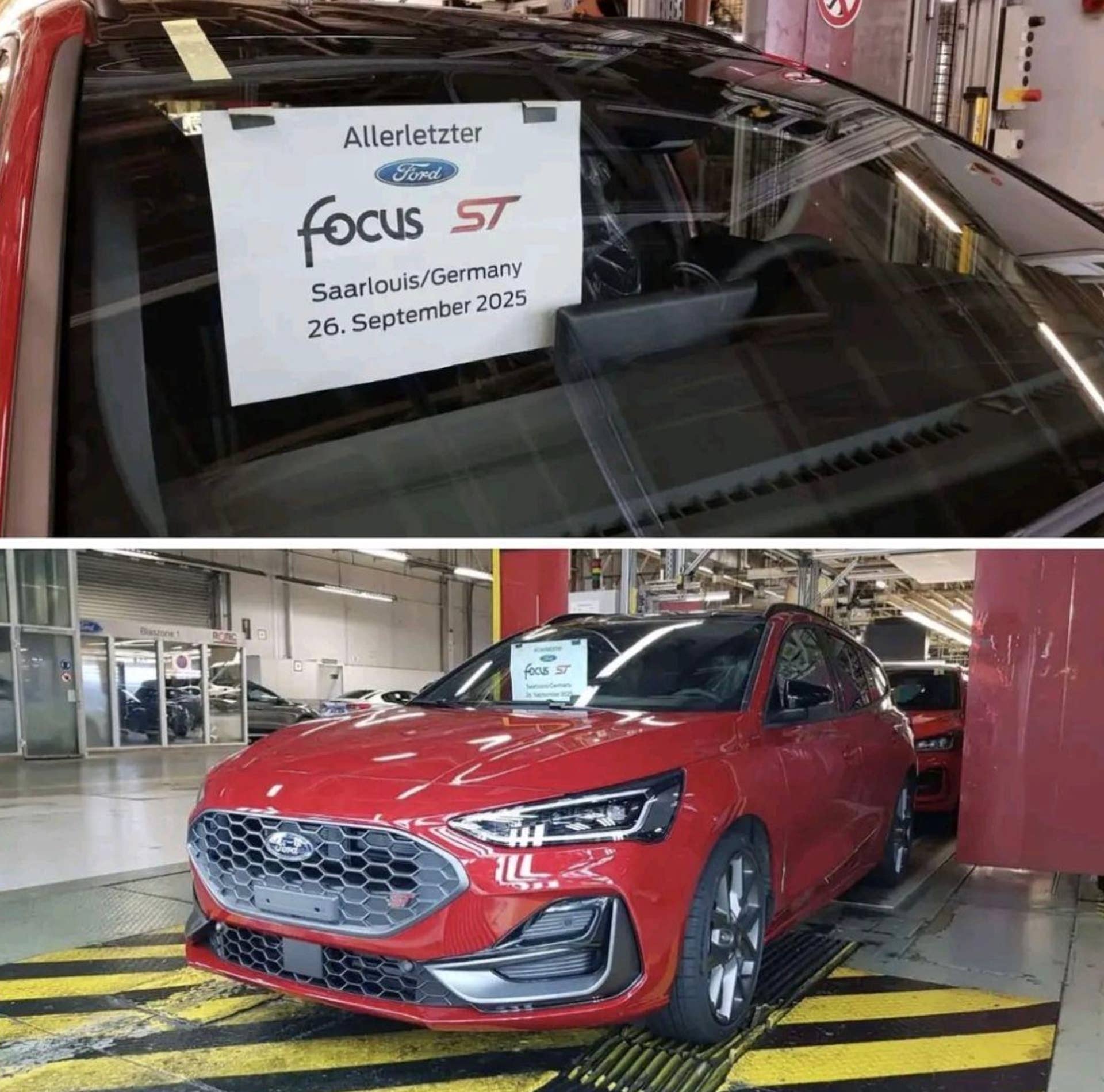 Last Ford Focus ST Rolls Off Production Line—Will We Ever See Another ...