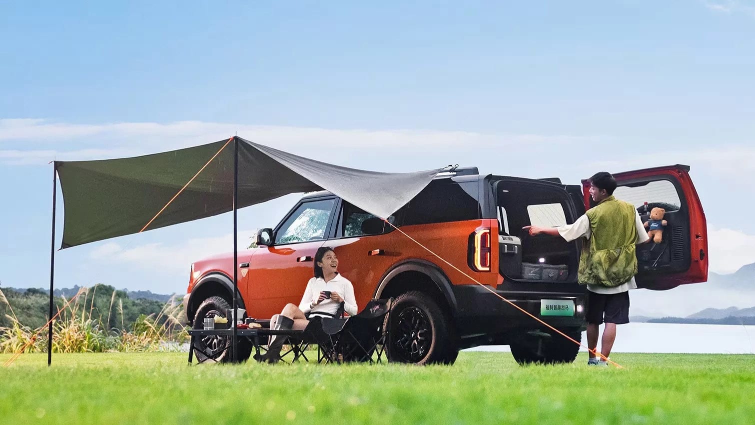 Ford’s New Electrified Bronco Basecamp Stuns China With Pop-Up Camping ...