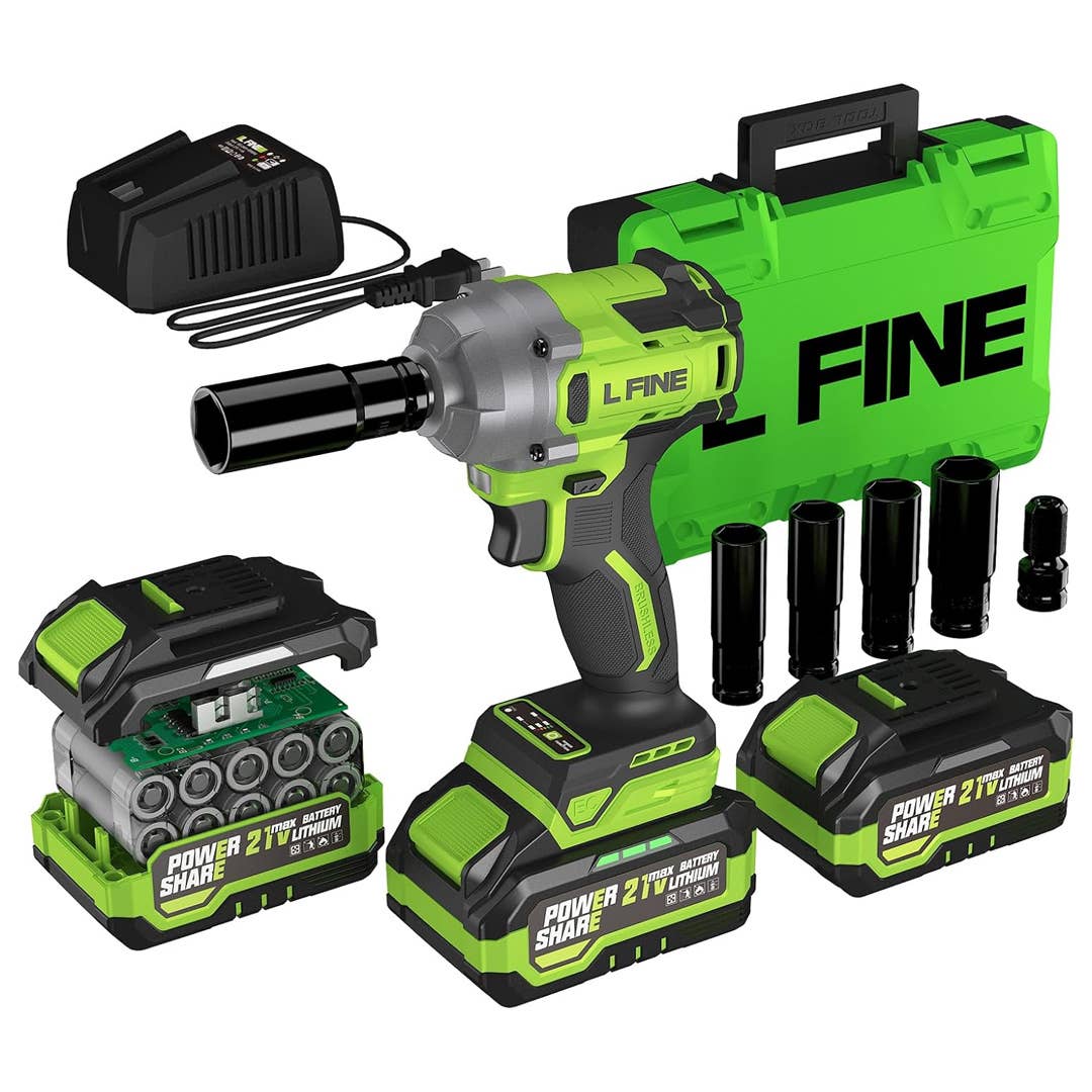 The L Fine 1/2-Inch Cordless Impact Wrench Is 40% Off - Autoblog