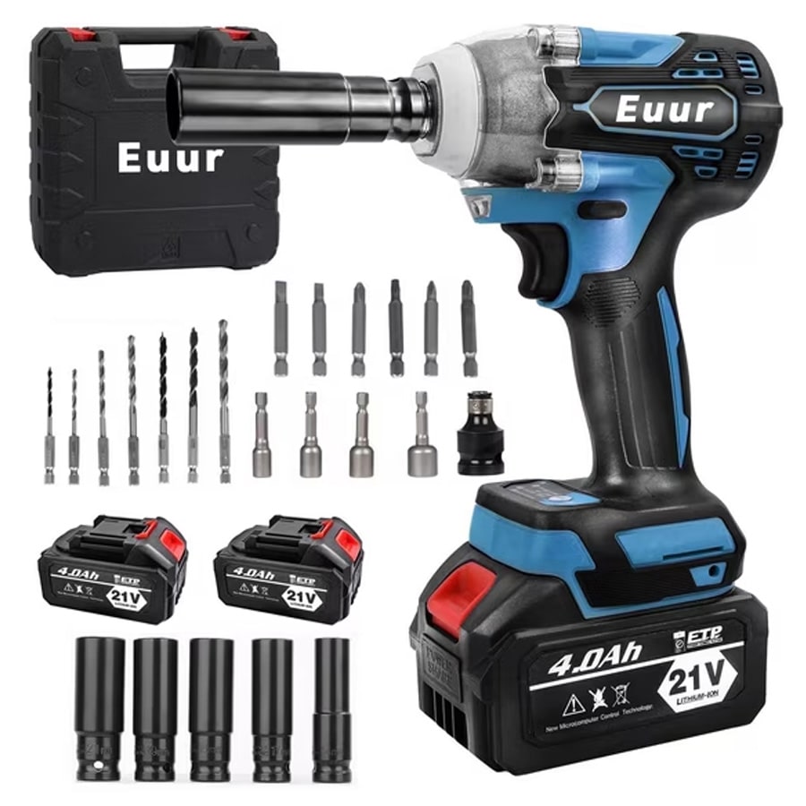 The Euur 21V 1/2-Inch Cordless Impact Wrench Is 31% Off - Autoblog