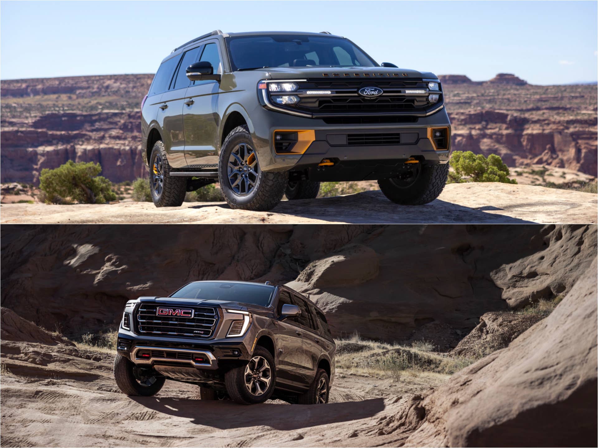 2025 Ford Expedition Tremor vs 2025 GMC Yukon AT4: Which One Is Right ...