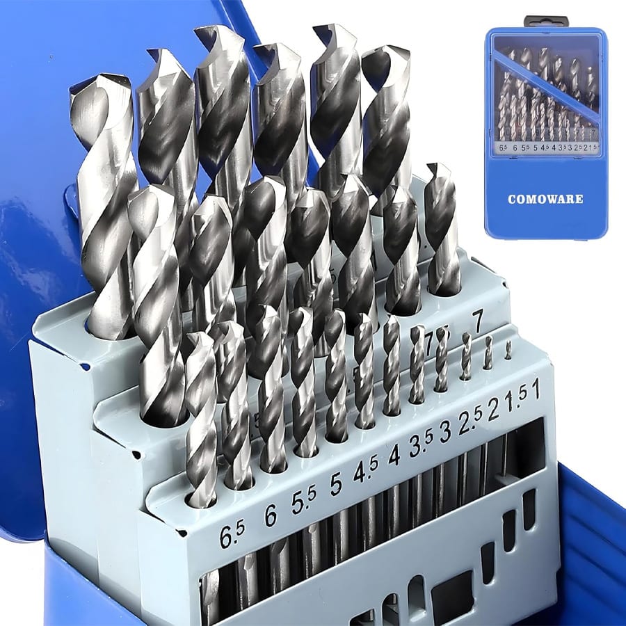 The Comoware 25-Piece Drill Bit Set Is 50% Off - Autoblog