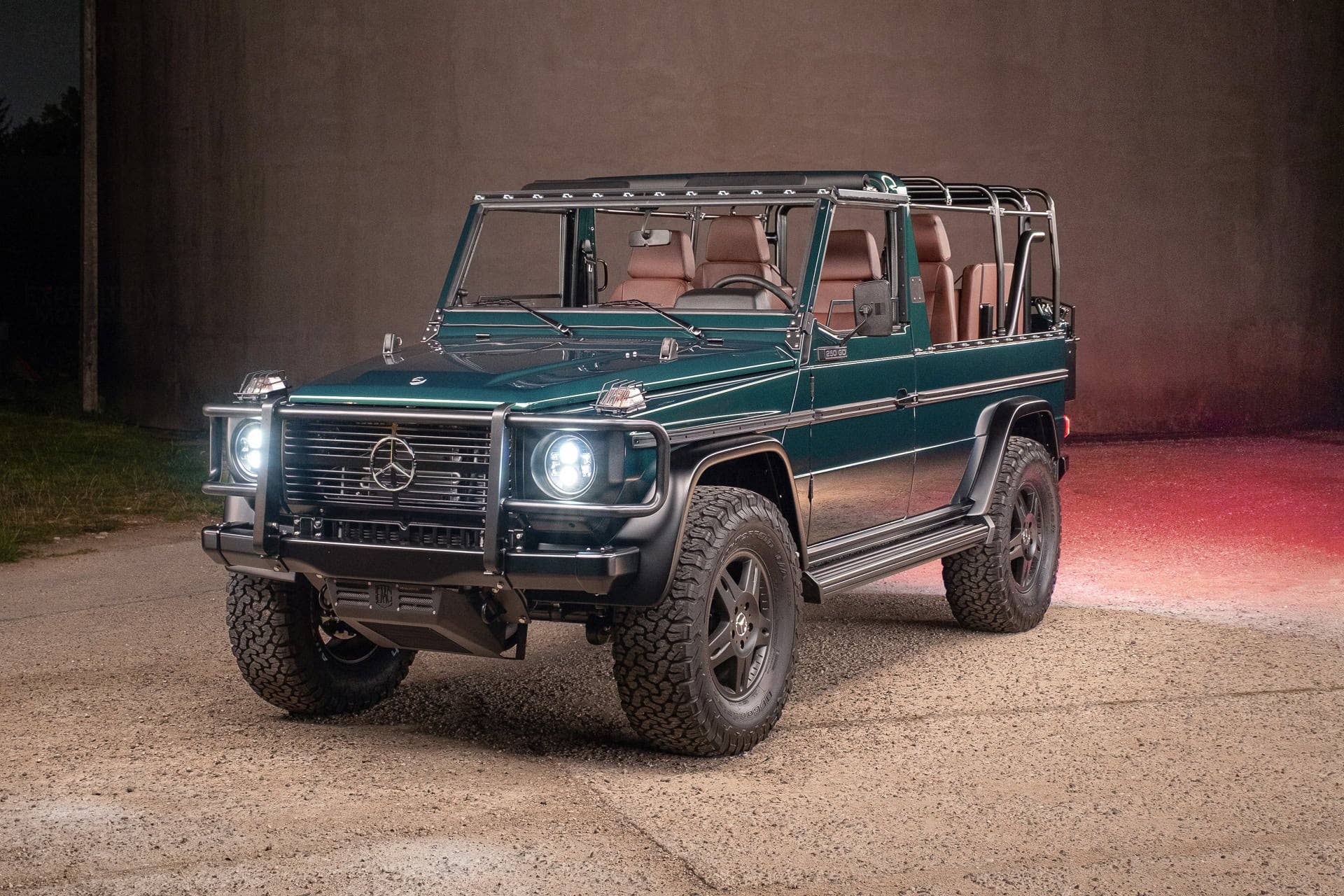 This $250K G-Wagen Cabriolet Restomod Seats Eight With the Top Down ...