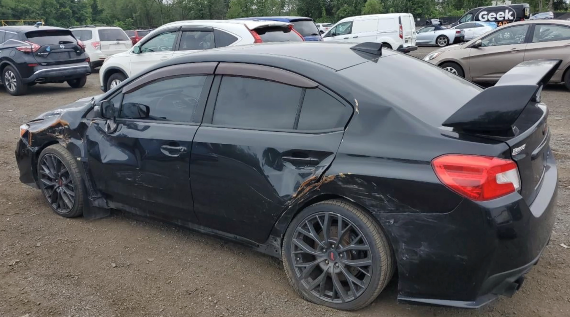 Auction Subaru STI From Hell: Dealer Swaps In Blown “Built” Engine and ...