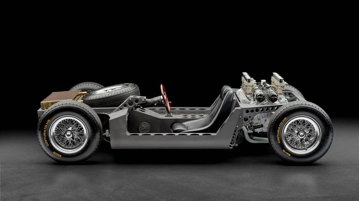 The Lamborghini Miura Debuted as a Bare Chassis Before Becoming the ...