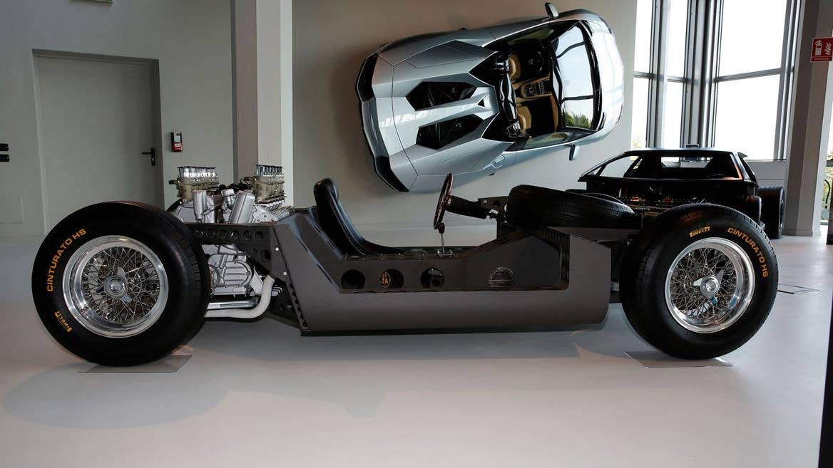 The Lamborghini Miura Debuted as a Bare Chassis Before Becoming the ...