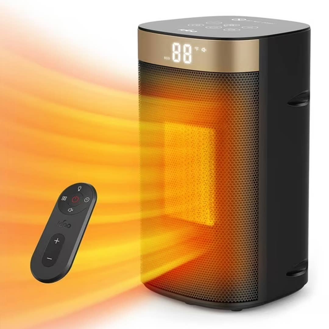 The Idoo 1500W Electric Space Heater Is 60% Off - Autoblog