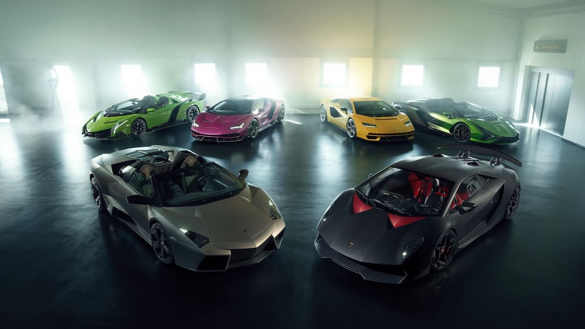 This is the Most Exclusive Lamborghini Collection in the World - Autoblog