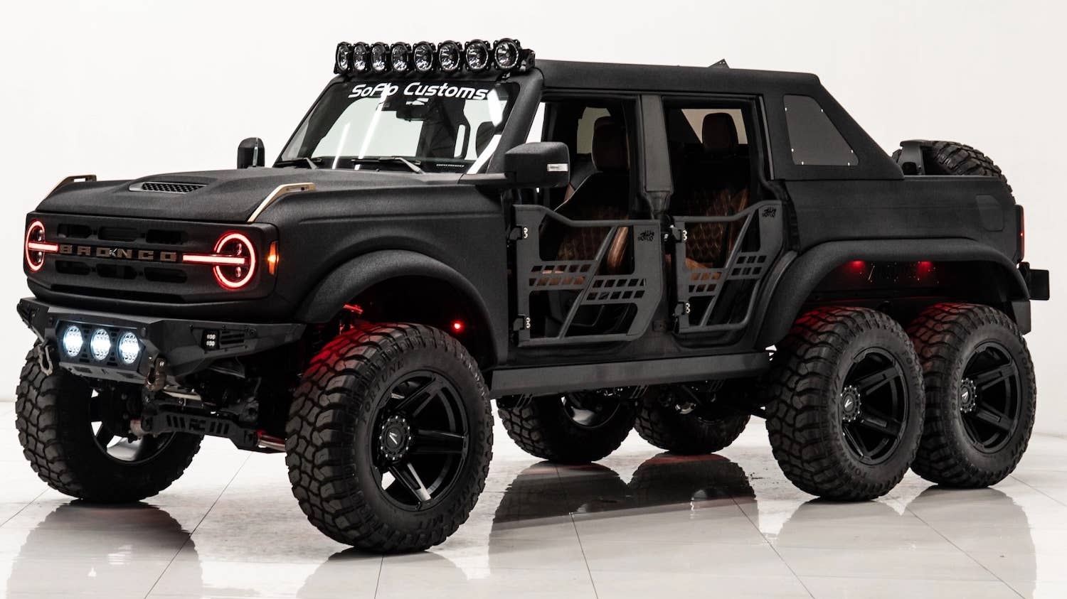 This Ford Bronco 6x6 Pickup Is the Wildest Custom Build You Can ...
