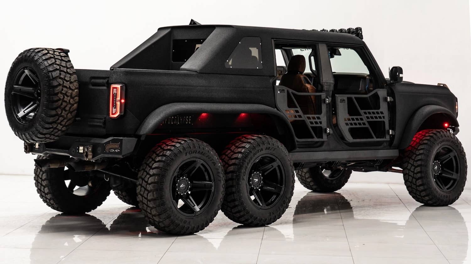 This Ford Bronco 6x6 Pickup Is the Wildest Custom Build You Can ...