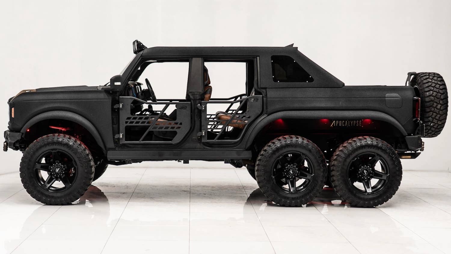 This Ford Bronco 6x6 Pickup Is the Wildest Custom Build You Can ...
