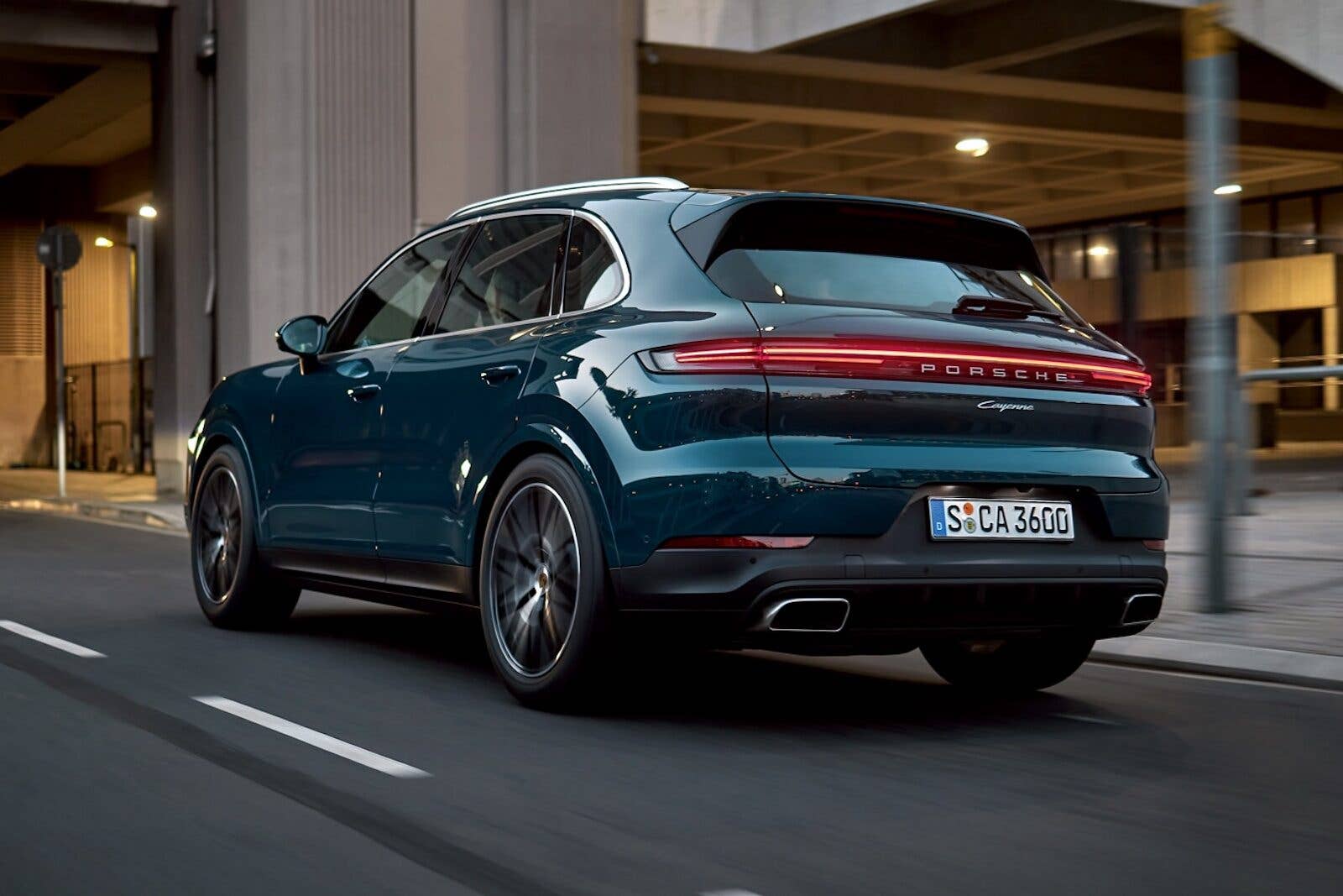 Elegantes Porsche Cayenne Leasing Preis Fotos
