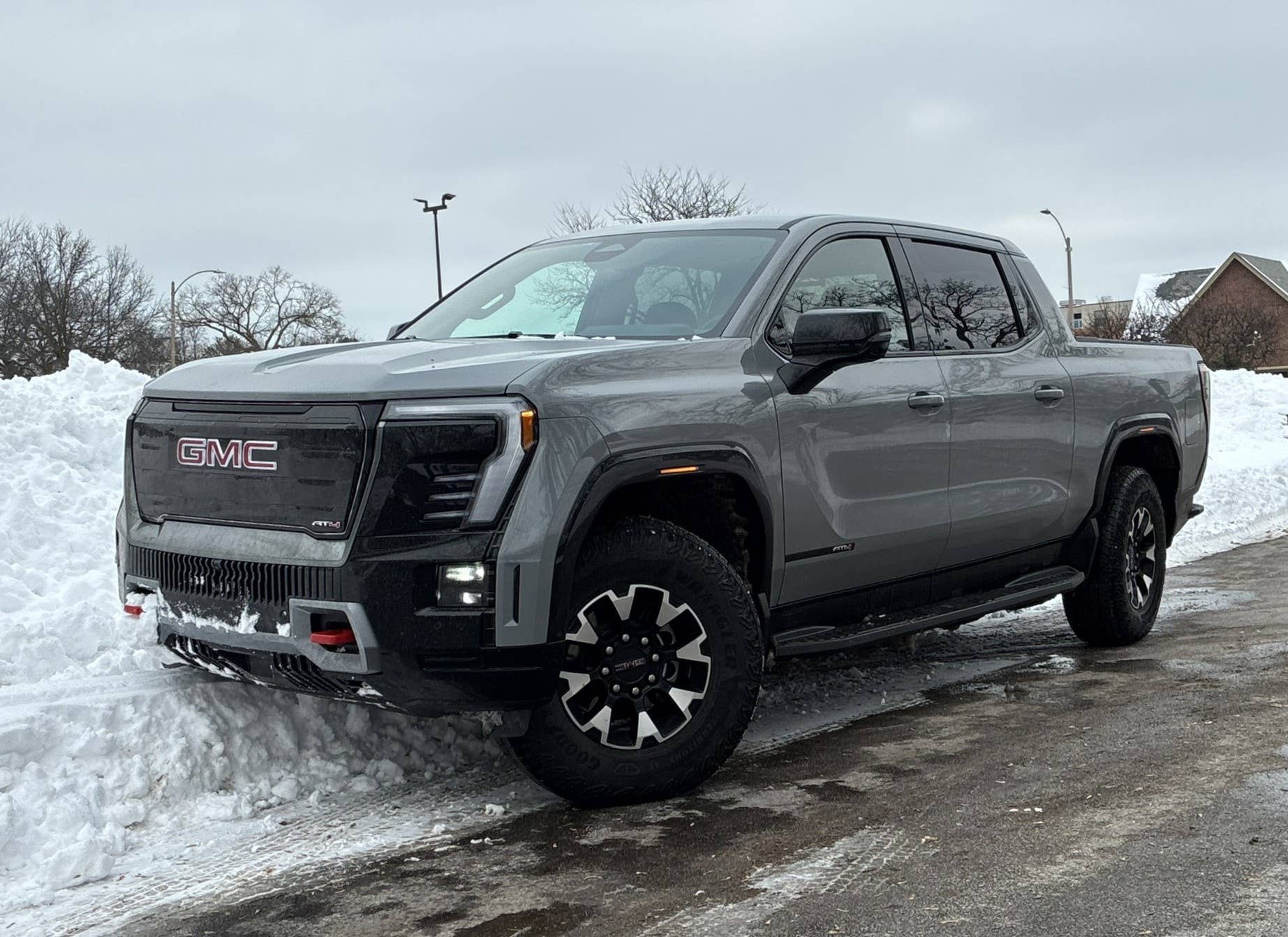 2026 GMC Sierra EV AT4 Extended Range Winter Test: My Honest Cold ...