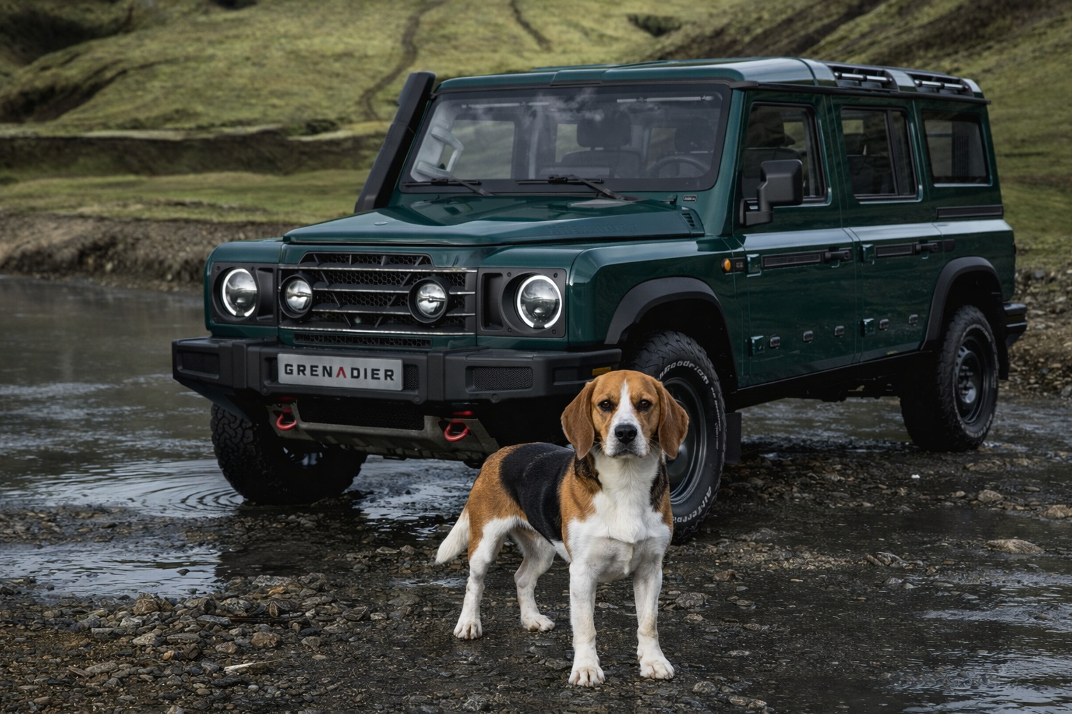 Cross Country in a INEOS Grenadier - For a Good Cause - Autoblog