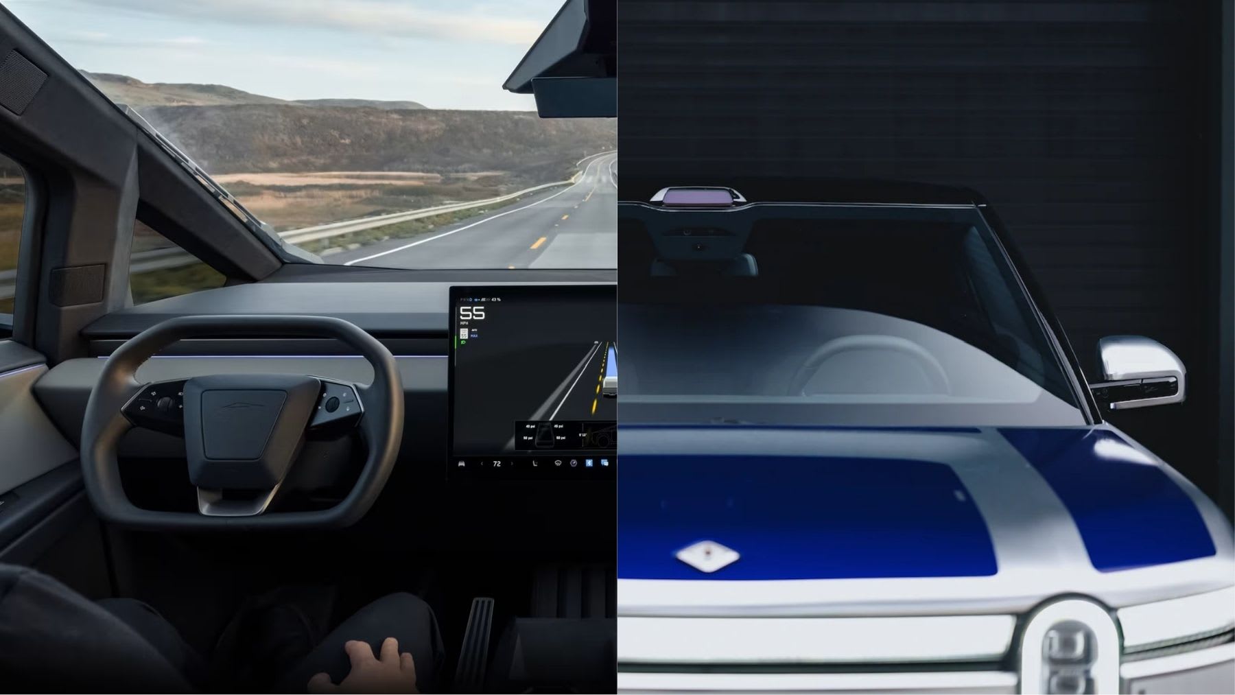 Tesla's FSD vs. Rivian's UHF Update: Is Tesla Being Cornered? - Autoblog