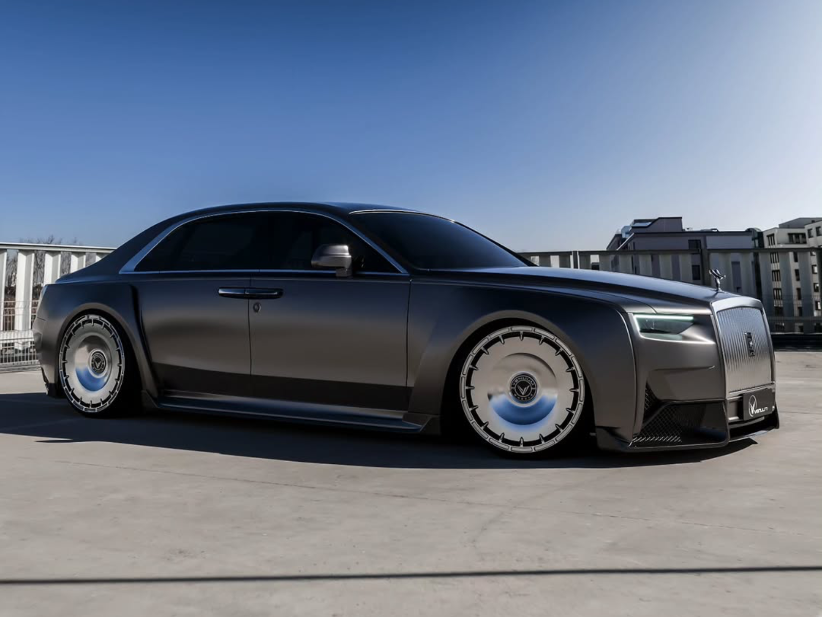 Dubai Customizer Turns the Rolls-Royce Ghost Into a Low-Slung Widebody ...