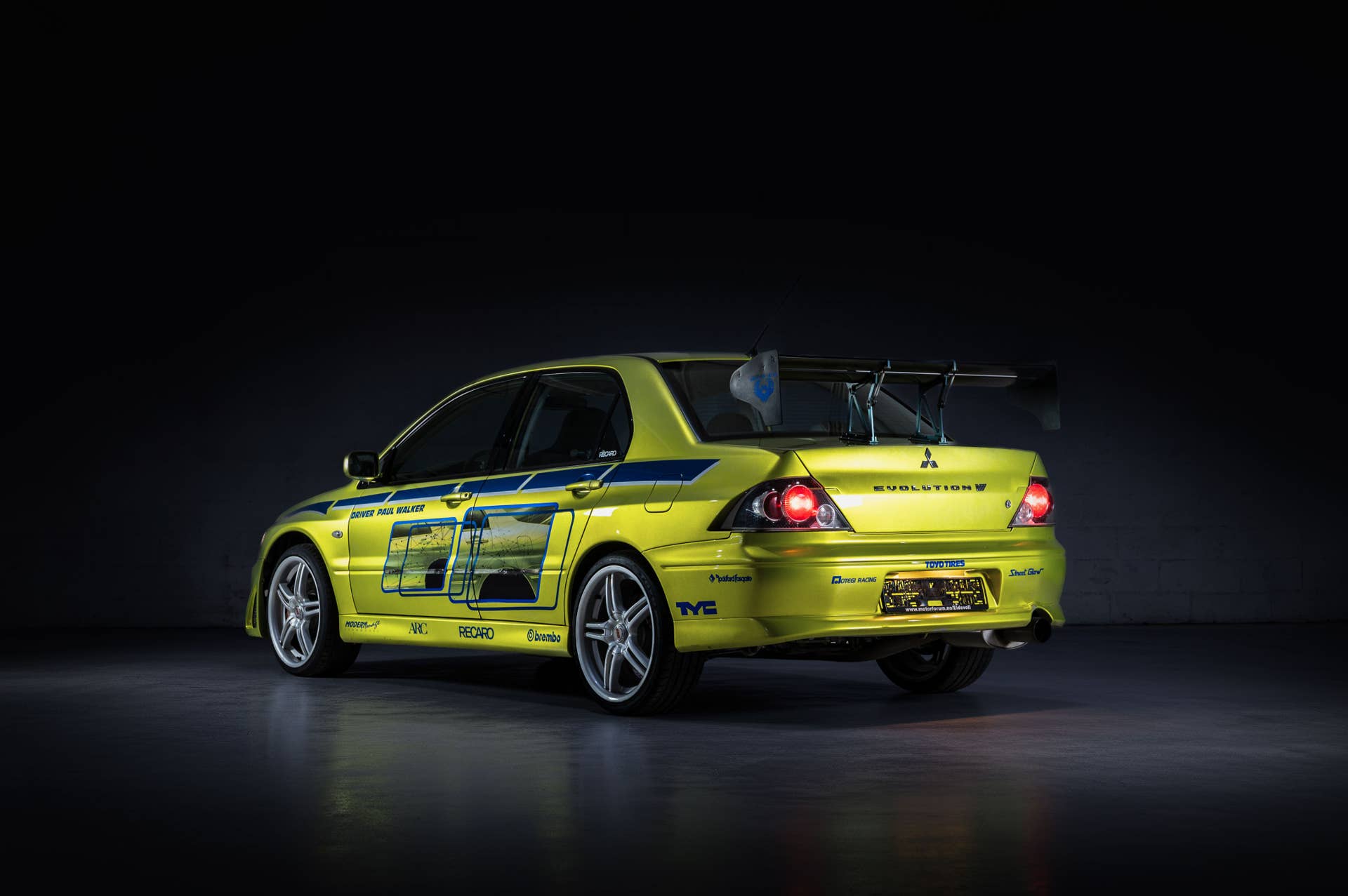 Paul Walker’s Lime-Green Evo VII Just Rewrote Mitsubishi History - Autoblog