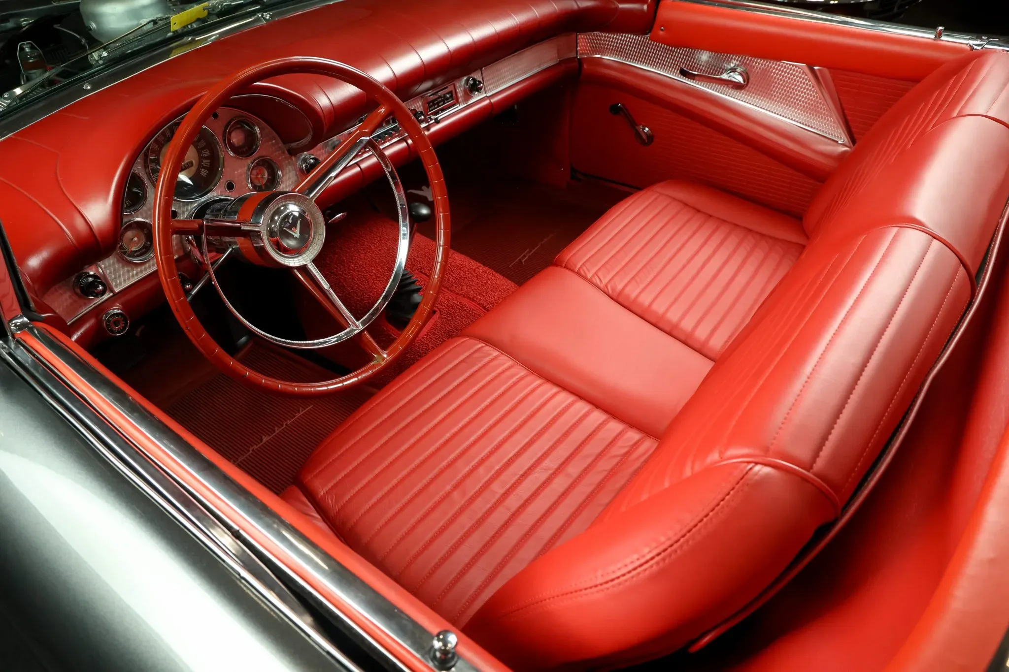 1957 Ford Thunderbird For Sale With Rare Factory Supercharger - Autoblog