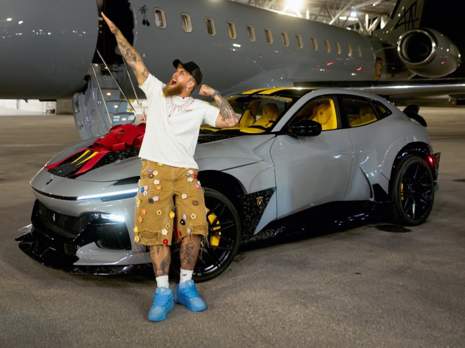 Jake Paul’s Latest Garage Addition Is a One-Off Ferrari Purosangue ...