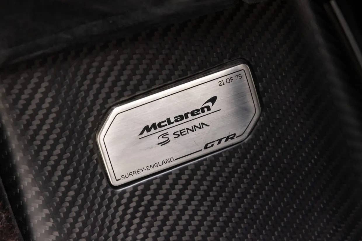 2020 McLaren Senna GTR For Sale With 525 Miles, 814 HP, and No License ...
