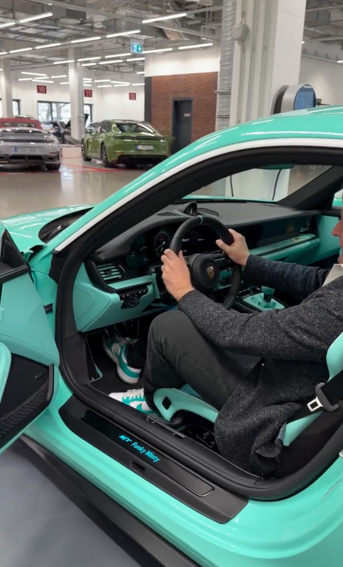 One Of One Porsche 911 S T Funky Minty Shows How Extreme Sonderwunsch ...