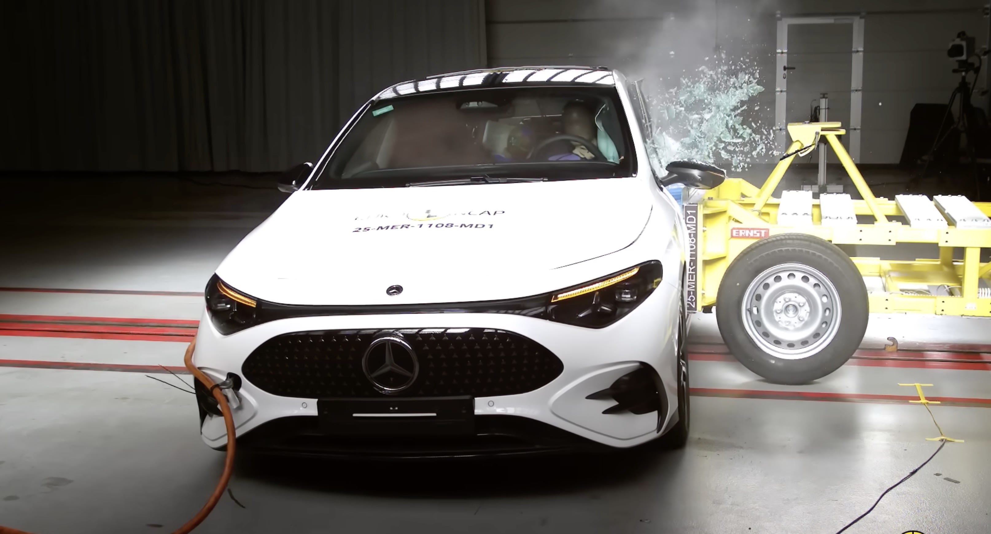 Mercedes CLA Edges Two Teslas to Become Europe’s Safest Car of 2025 ...