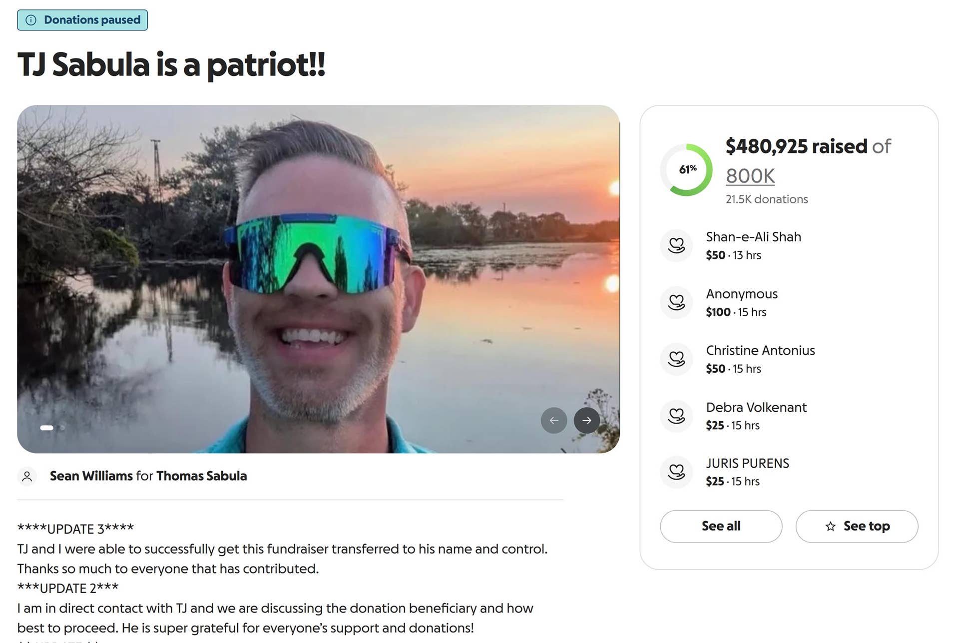 $800,000 Raised for Suspended Ford Worker After Trump Confrontation ...
