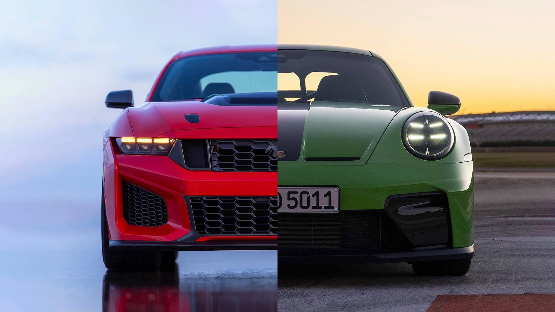 Ford Mustang Dark Horse SC Vs. Porsche 911 GT3: 3 Key Differences ...