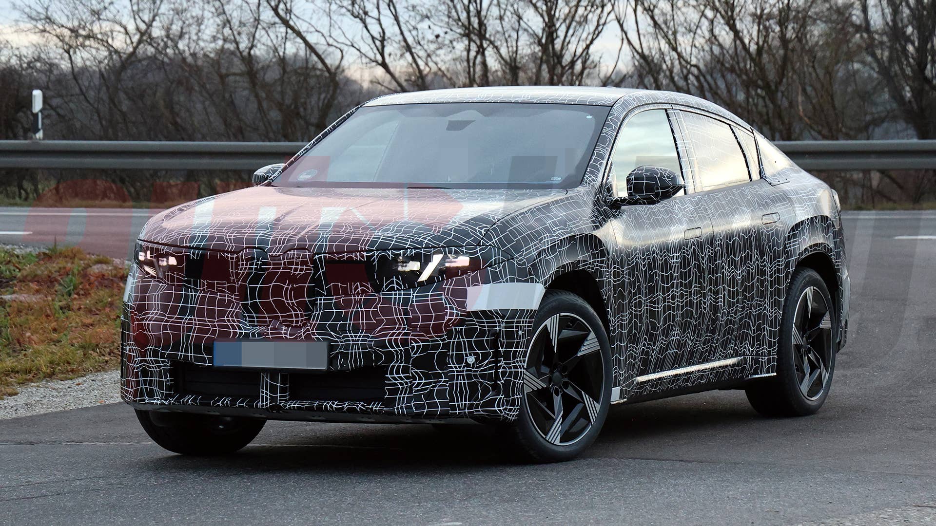 Spied: BMW’s New iX4 Electric Coupe-SUV Hits the Road - Autoblog