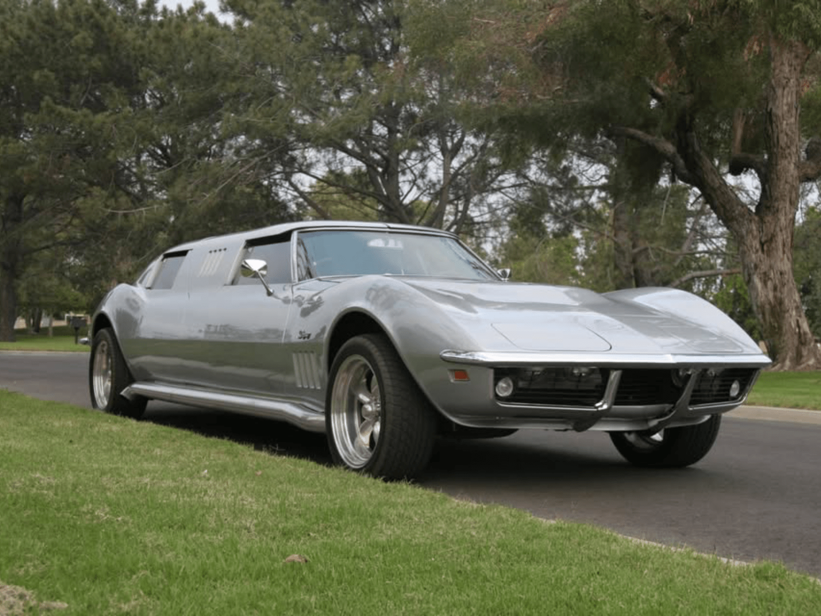 Someone Turned a 1969 Chevy Corvette Into a Four-Door Limo—and It’s for ...