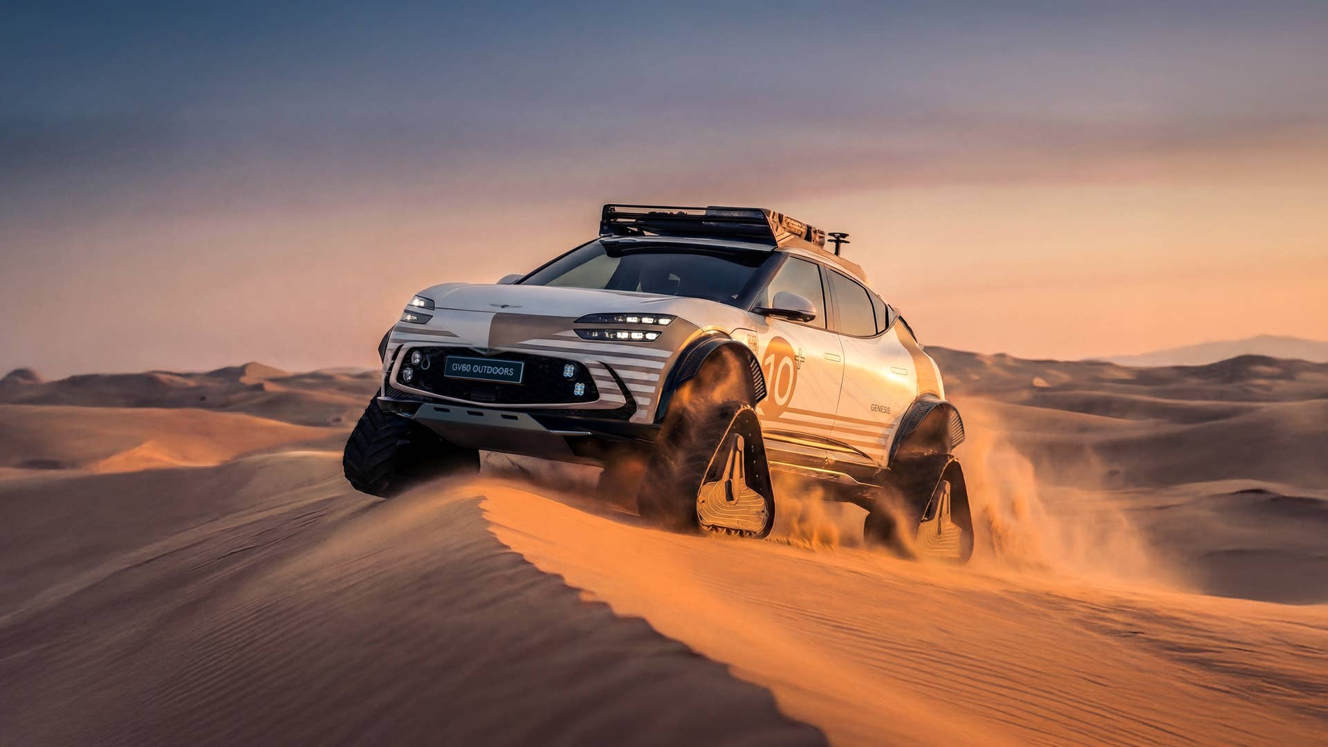 Genesis Put Tank Tracks on an SUV as It Explores Extreme Off-Road ...
