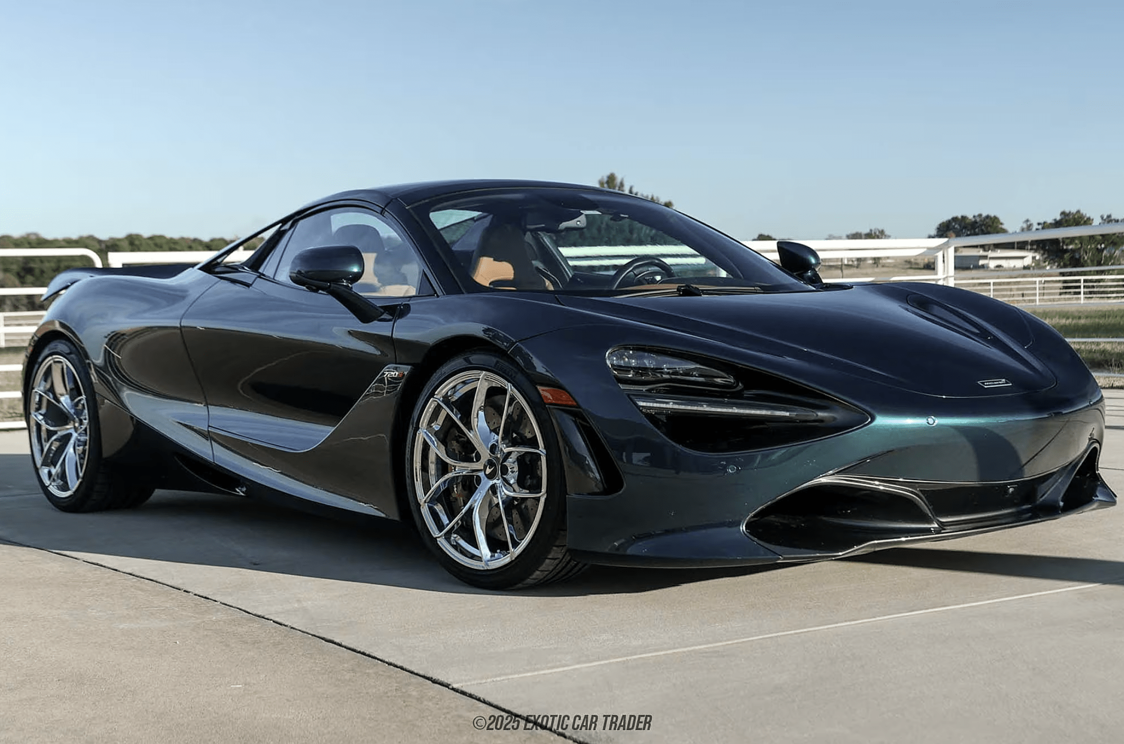 Uniquely-Colored 2022 McLaren 720S Spider For Sale With 3,241 Miles ...