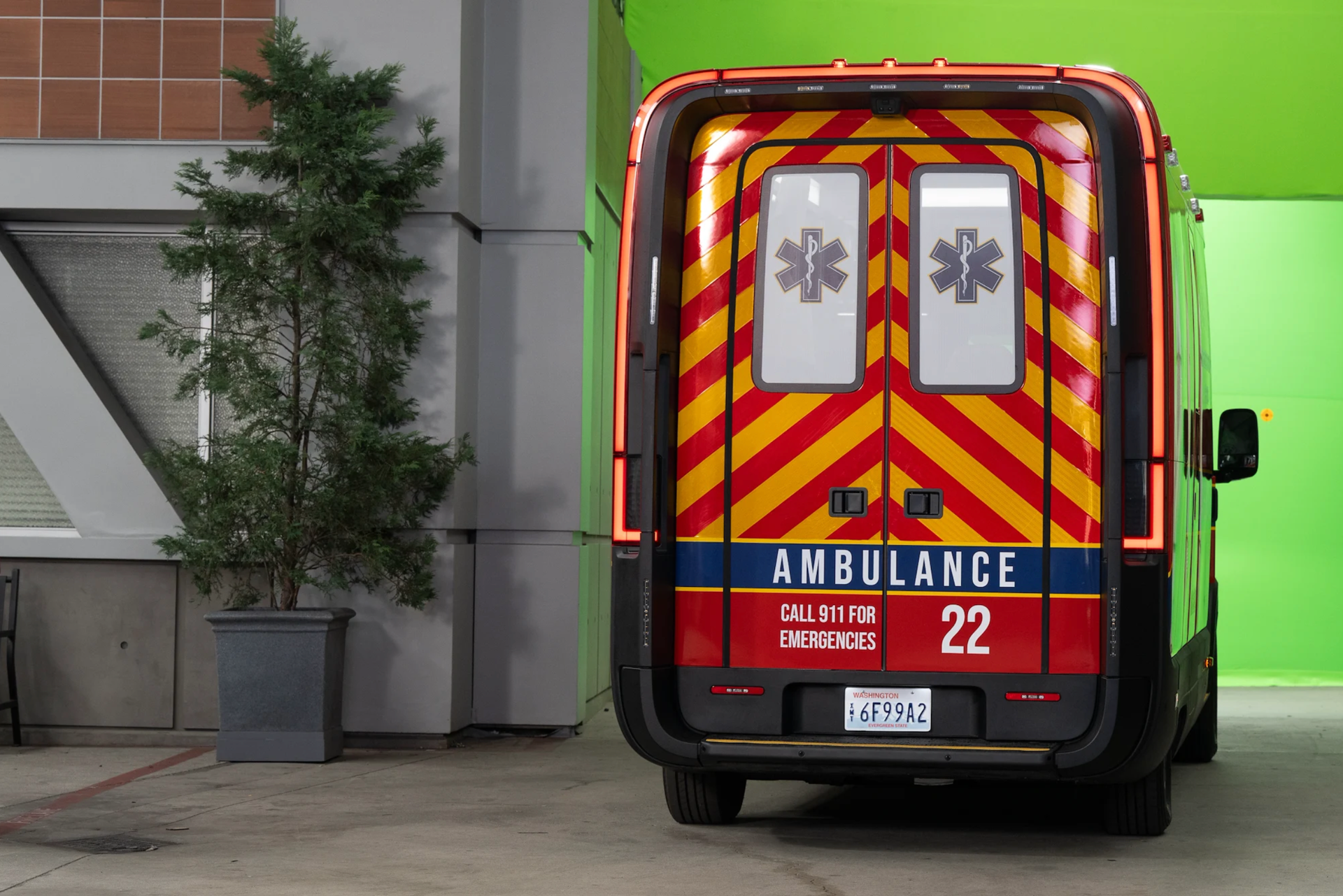 Rivian Built an Electric Ambulance for Grey’s Anatomy - Autoblog