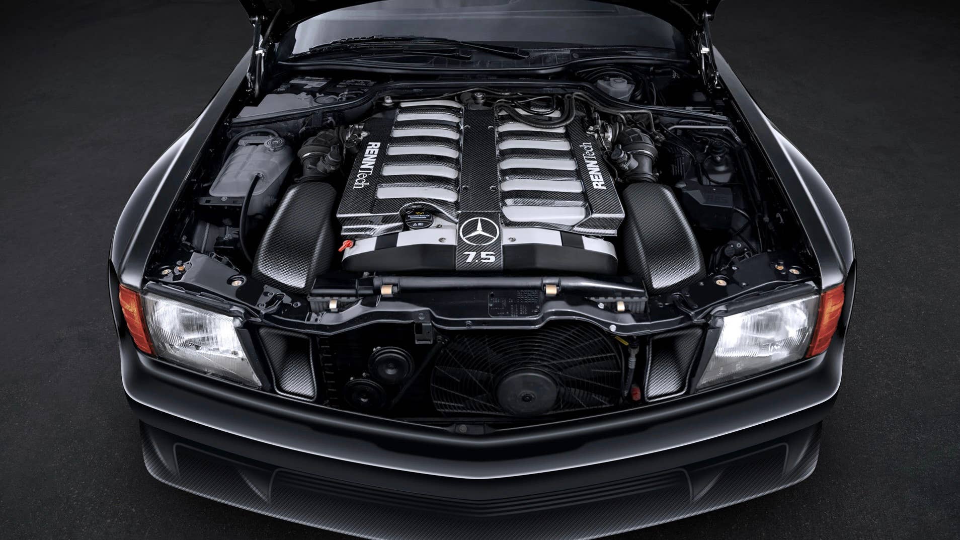 RennTech Is Turning a Classic Mercedes SEC Into a 660-HP V12 ...