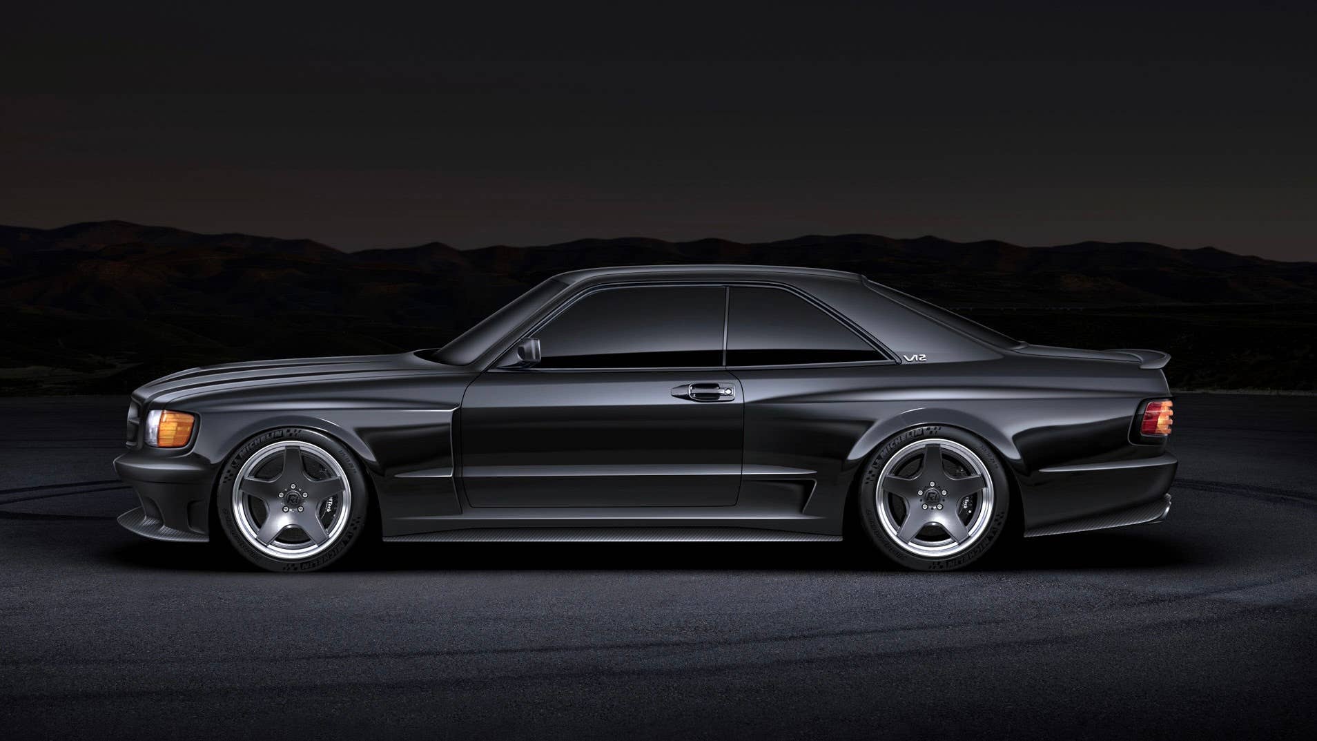 RennTech Is Turning a Classic Mercedes SEC Into a 660-HP V12 ...