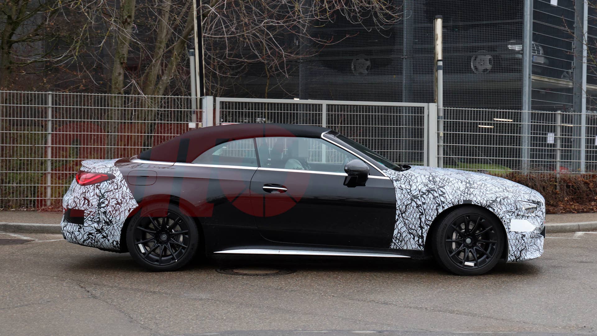 Spied: Mercedes-AMG CLE Convertible Hints at V8 Return - Autoblog